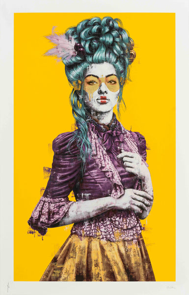 West Contemporary Editions - Madeline (Yellow/Gold MaSk)